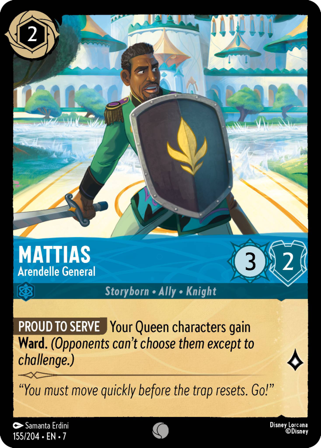 Mattias - Arendelle Guard - Mushu Report (Lorcana Wiki)