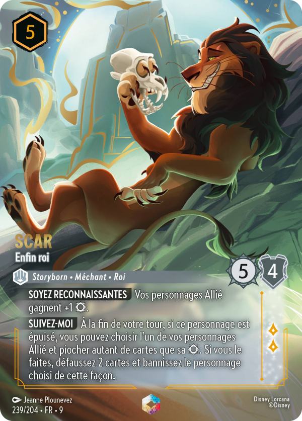 Scar - Finally King - Mushu Report (Lorcana Wiki)