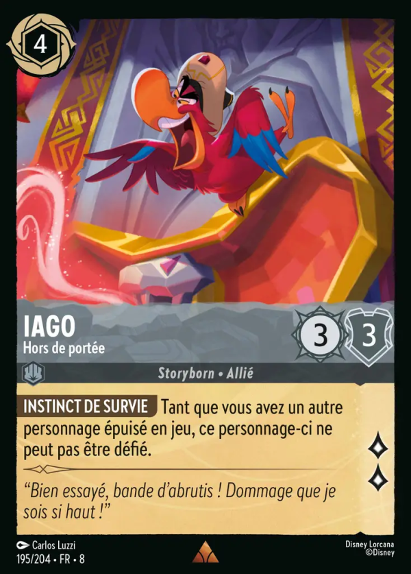 Iago - Out of Reach - Mushu Report (Lorcana Wiki)