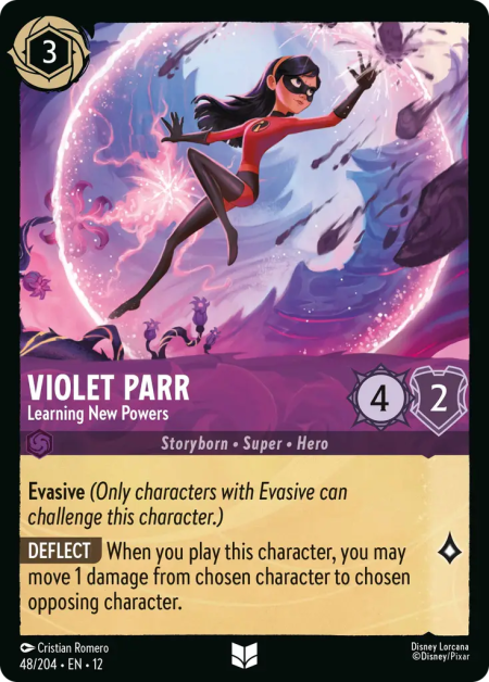 Violet Parr - Learning New Powers - Mushu Report (Lorcana Wiki)