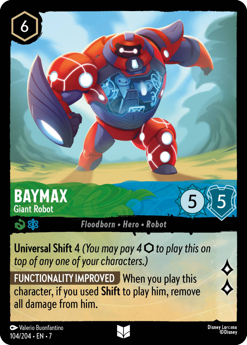 Baymax - Giant Robot - Mushu Report (Lorcana Wiki)