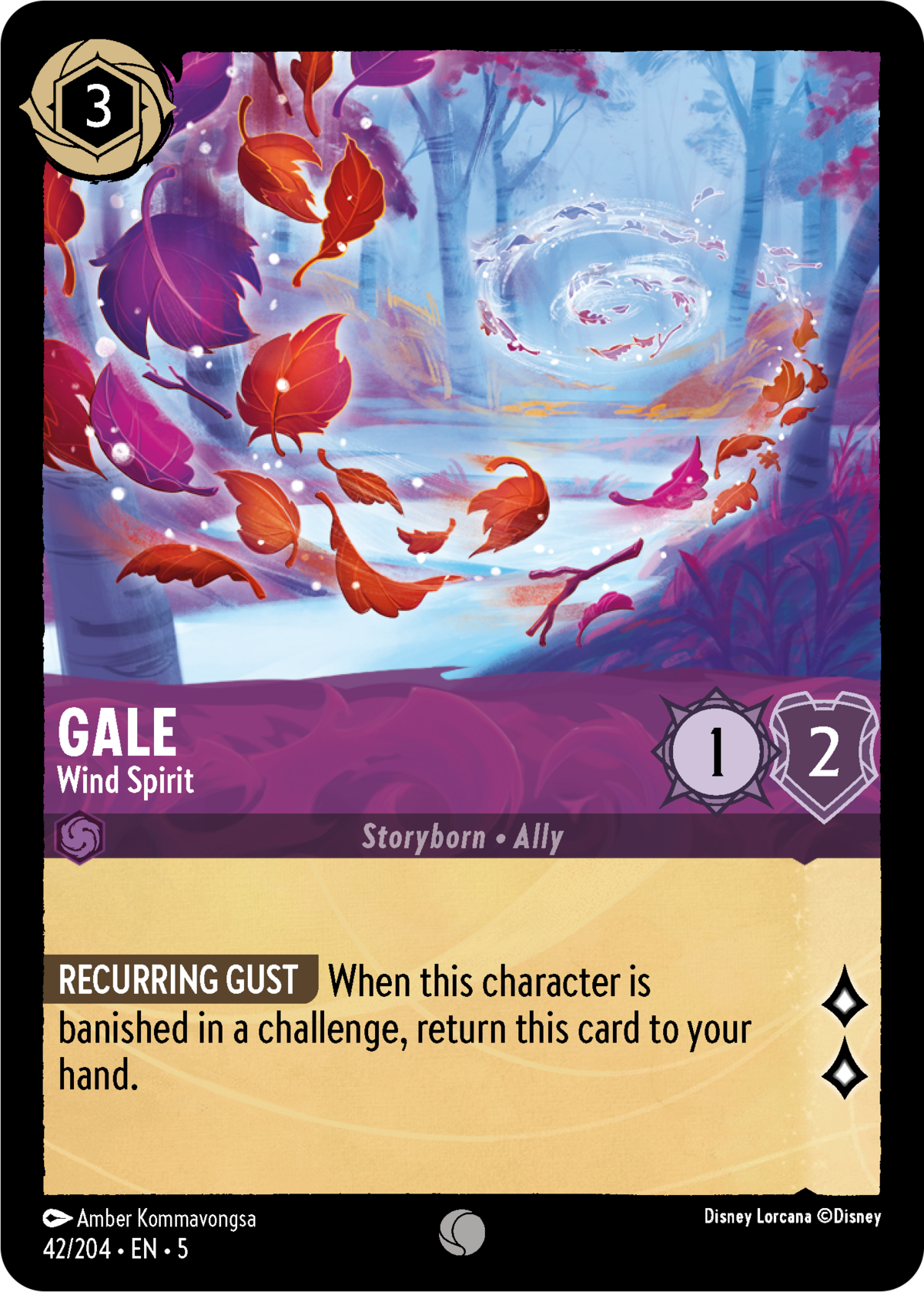 Gale - Wind Spirit - Mushu Report (Lorcana Wiki)