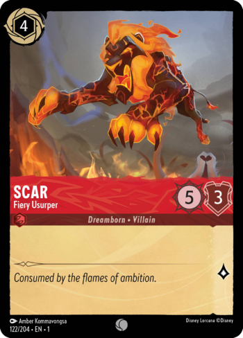 Scar (character) - Mushu Report (Lorcana Wiki)