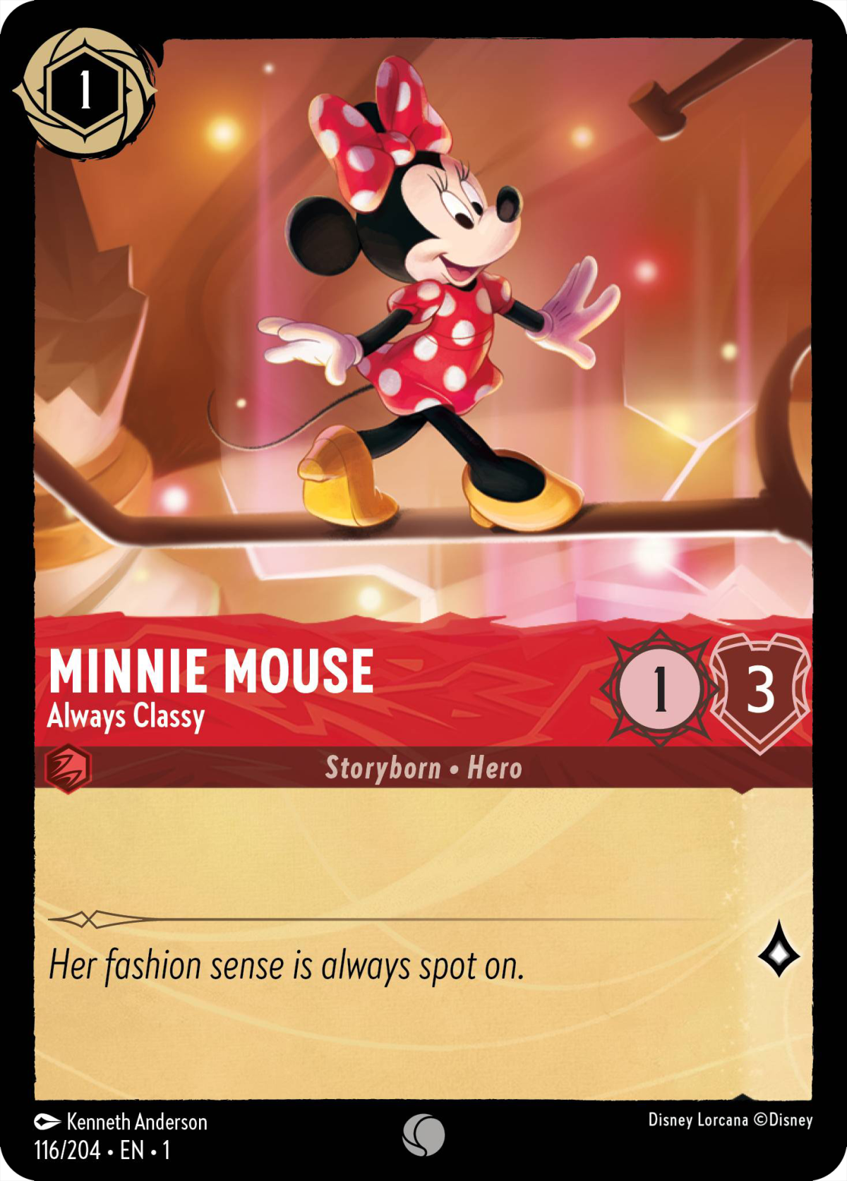 Minnie Mouse (character) - Mushu Report (Lorcana Wiki)
