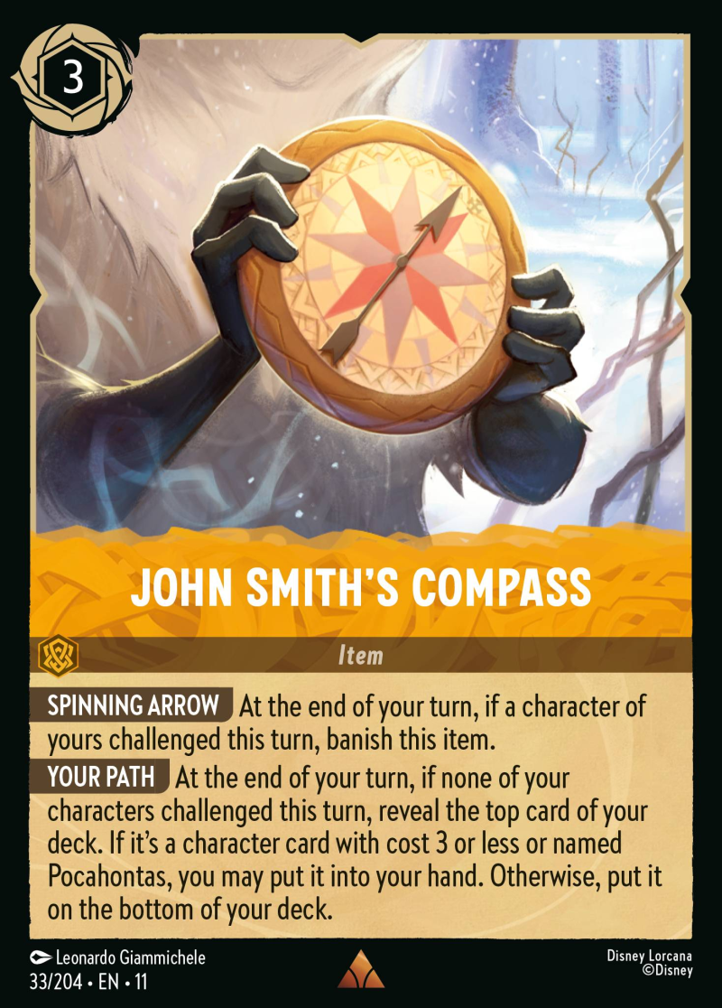 John Smith's Compass - Mushu Report (Lorcana Wiki)