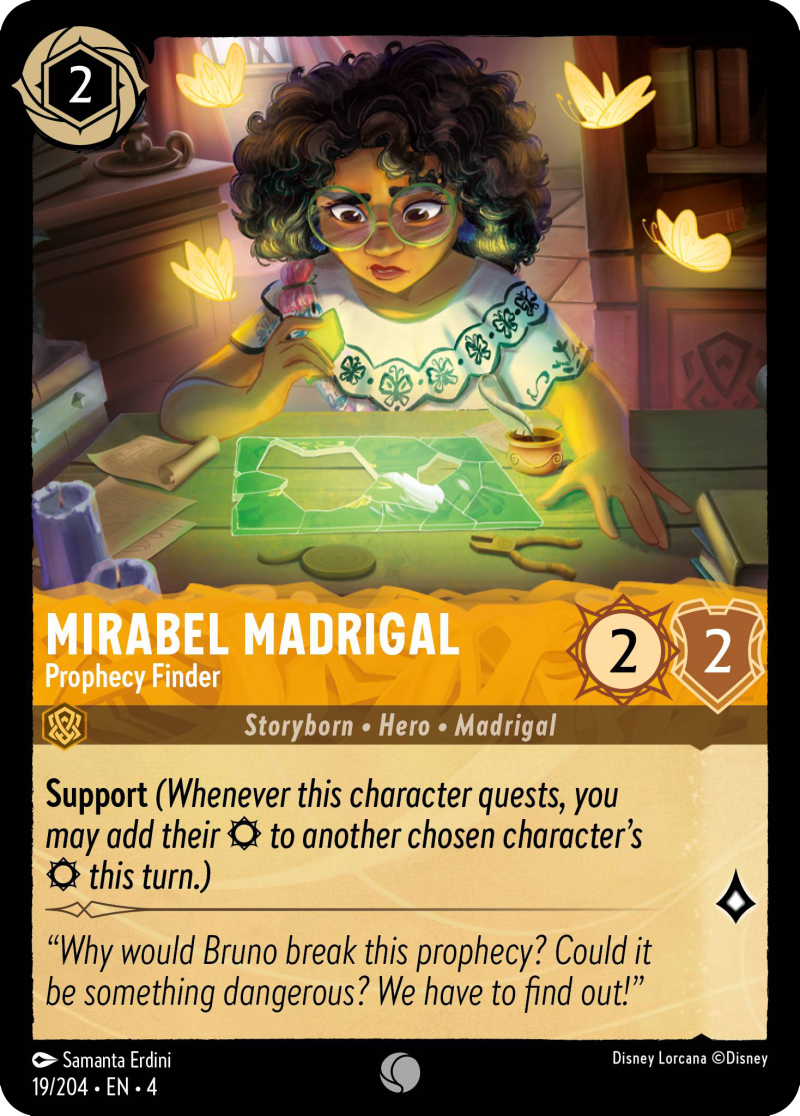 Mirabel Madrigal - Prophecy Finder - Mushu Report (Lorcana Wiki)