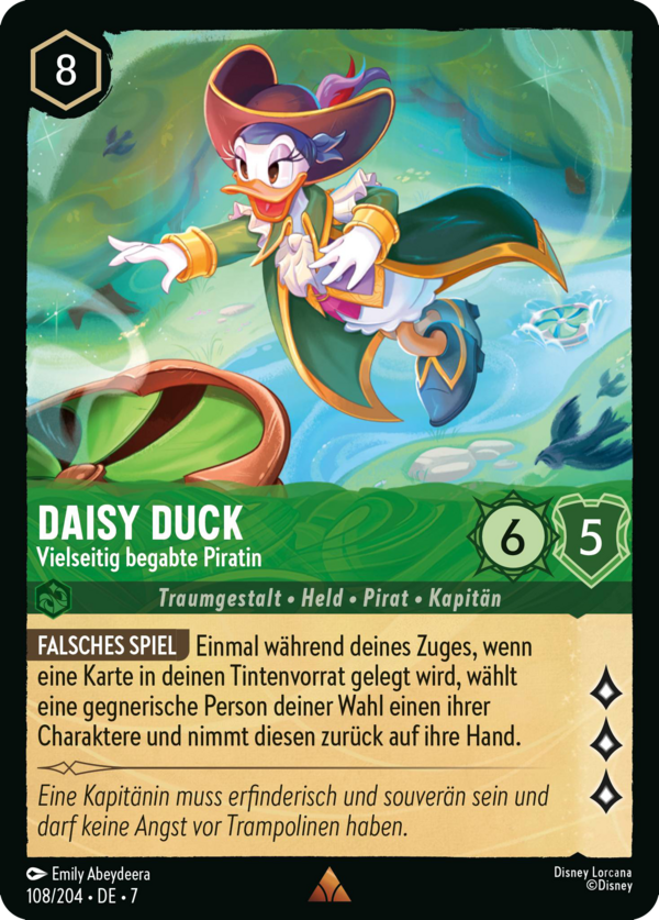 Daisy Duck - Multitalented Pirate - Mushu Report (Lorcana Wiki)