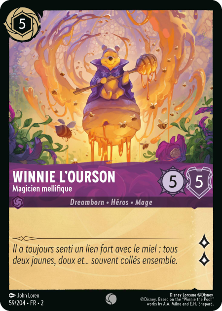 Winnie the Pooh - Hunny Wizard - Mushu Report (Lorcana Wiki)