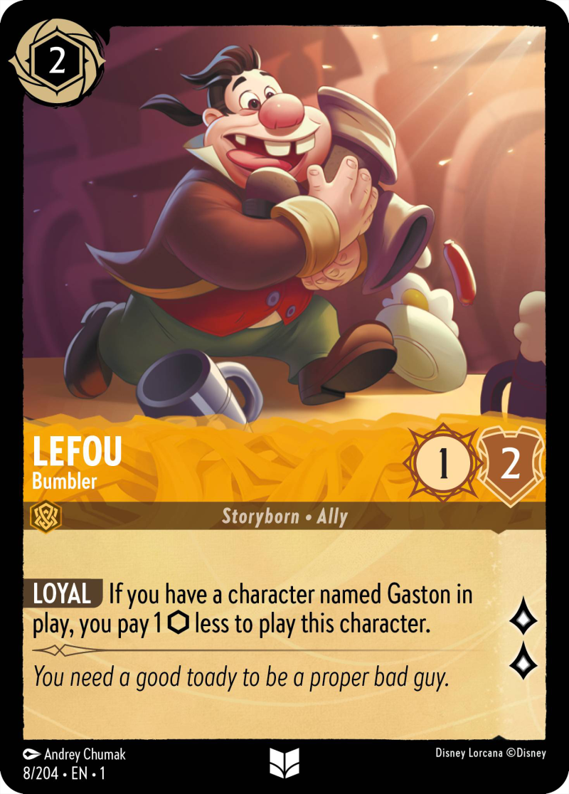 LeFou (character) - Mushu Report (Lorcana Wiki)
