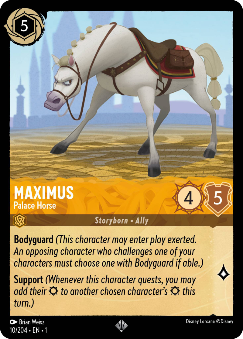 Maximus (character) - Mushu Report (Lorcana Wiki)