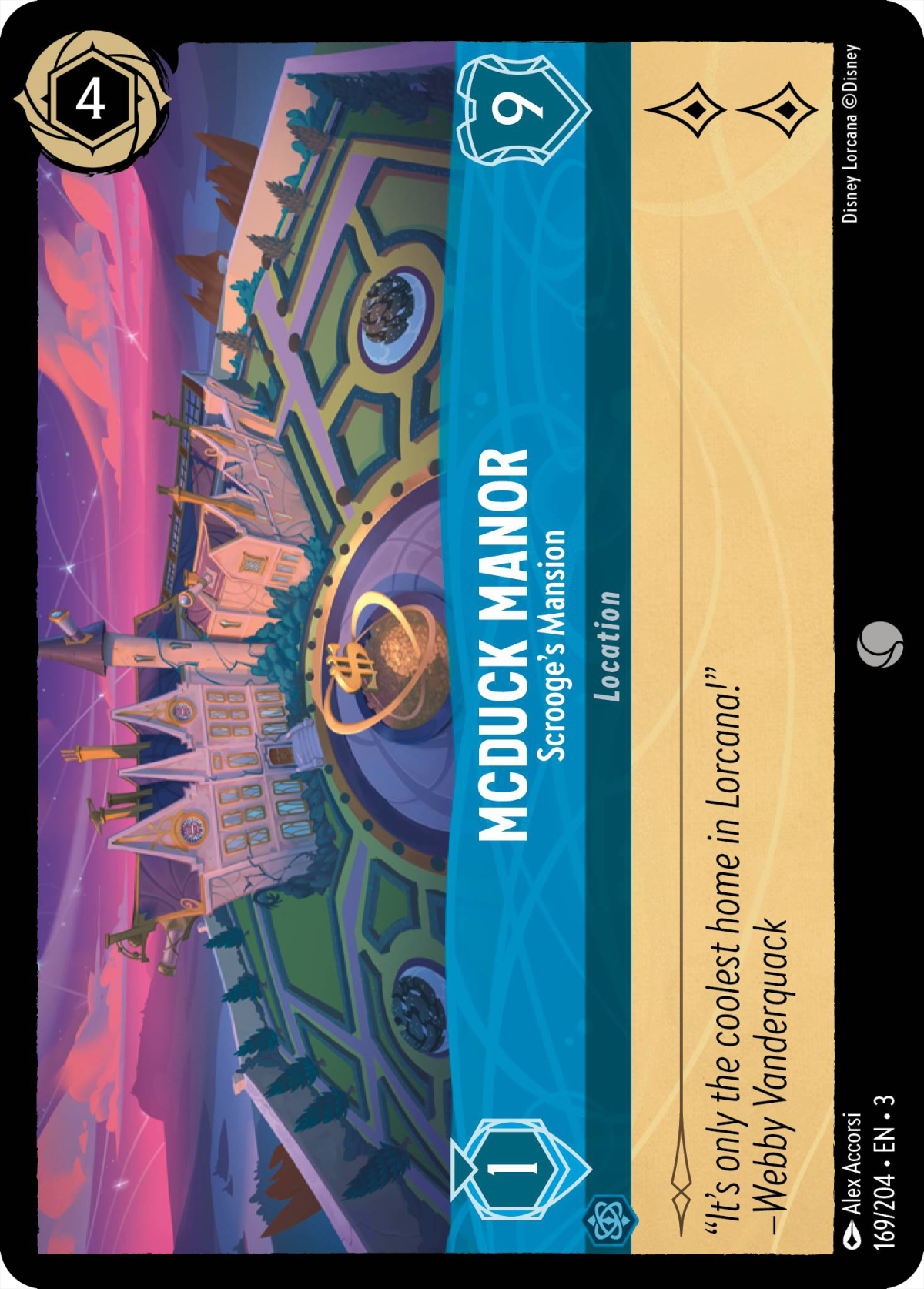 McDuck Manor - Scrooge's Mansion - Mushu Report (Lorcana Wiki)