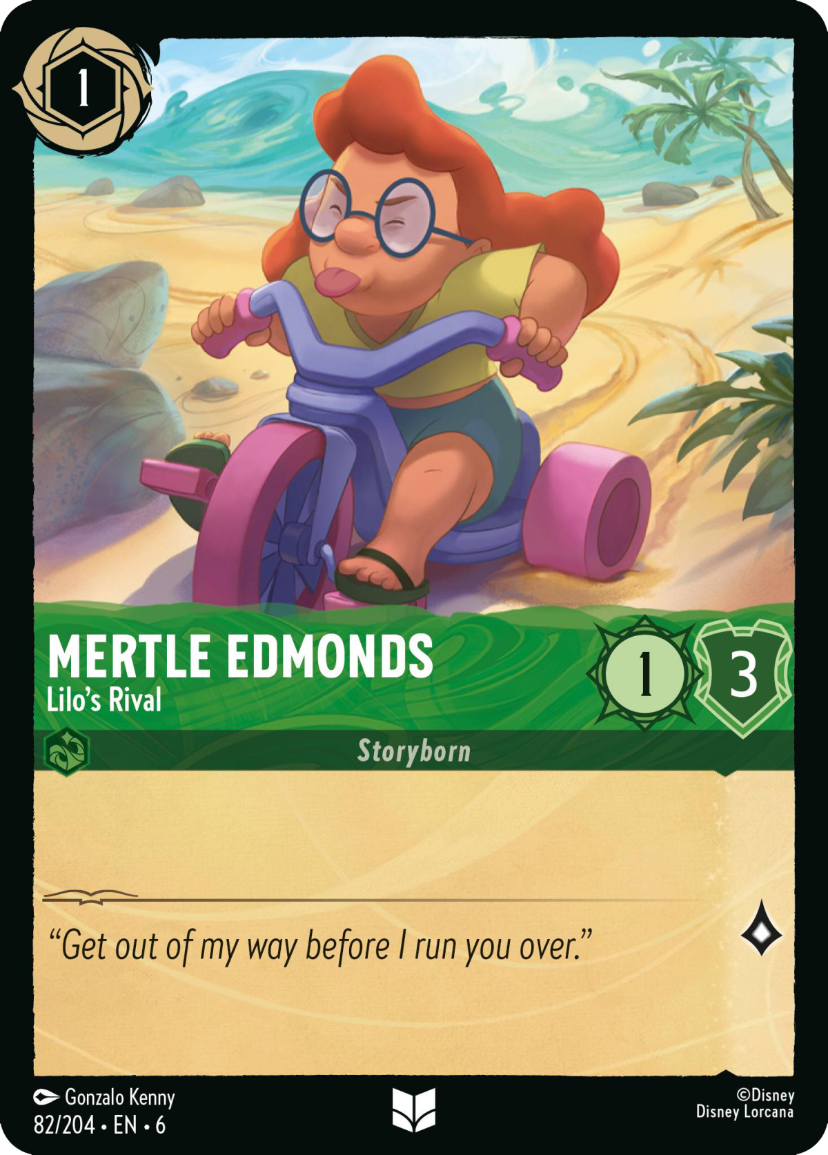 Mertle Edmonds (character) - Mushu Report (Lorcana Wiki)