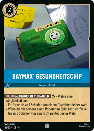 Baymax's Healthcare Chip - Mushu Report (Lorcana Wiki)