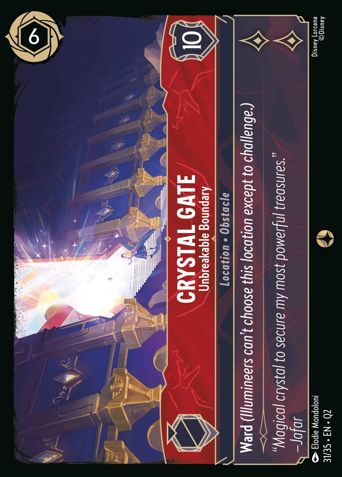 Crystal Gate - Unbreakable Boundary - Mushu Report (Lorcana Wiki)