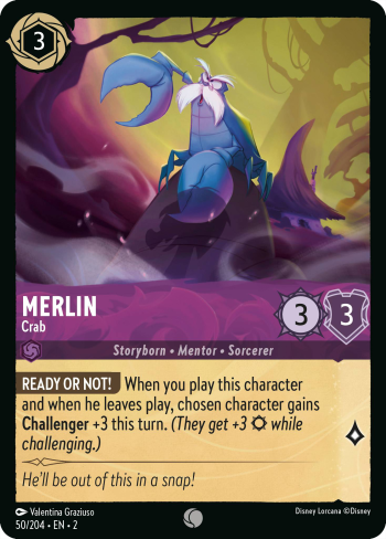 Merlin (character) - Mushu Report (Lorcana Wiki)