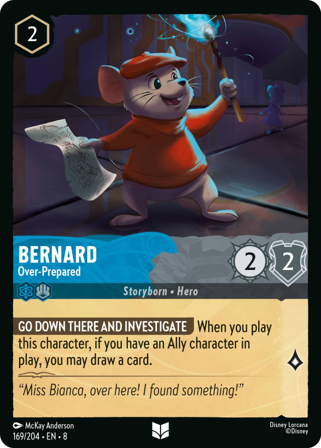 Bernard (character) - Mushu Report (Lorcana Wiki)