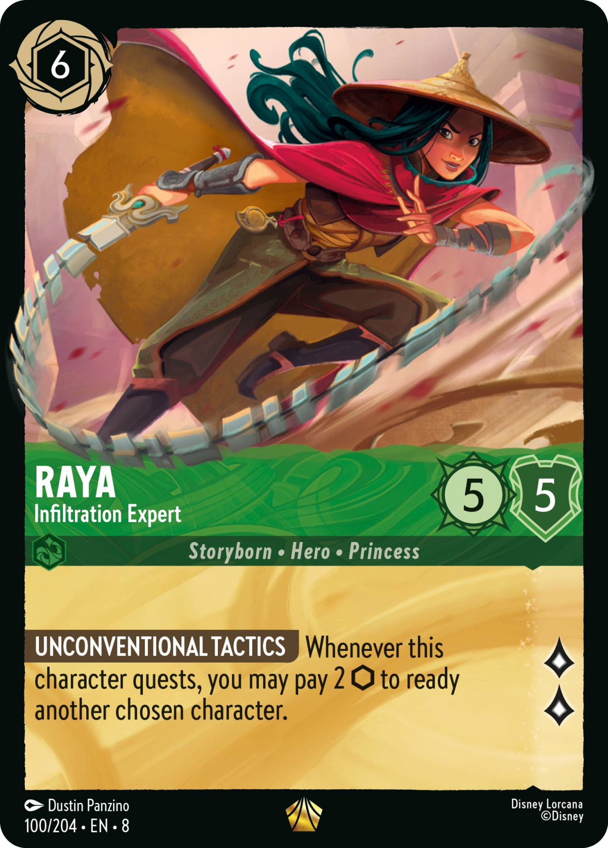 Raya - Infiltration Expert - Mushu Report (Lorcana Wiki)
