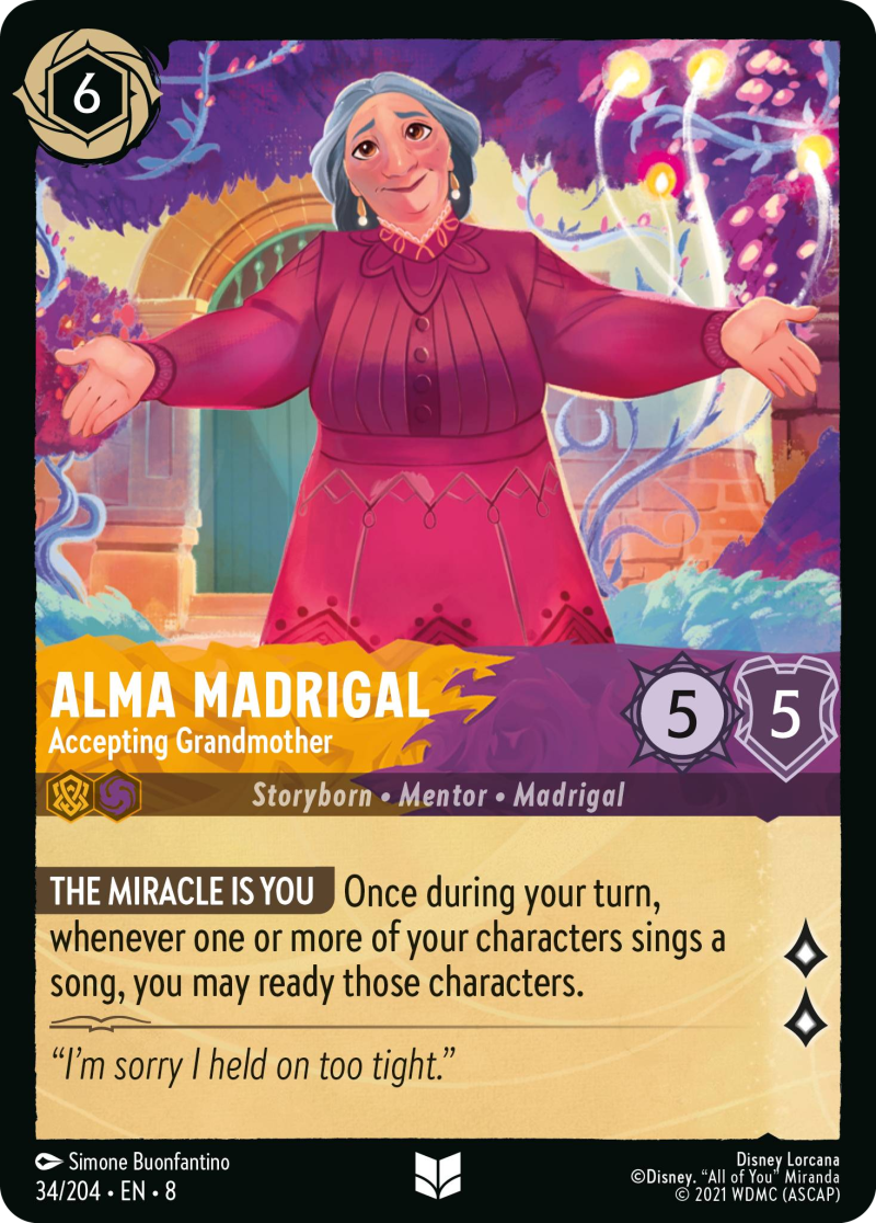 Alma Madrigal - Accepting Grandmother - Mushu Report (Lorcana Wiki)