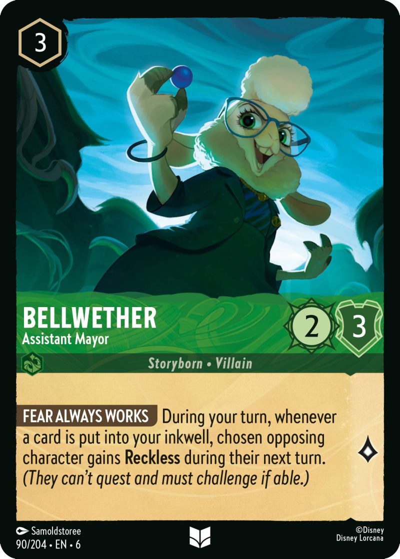 Bellwether - Assistant Mayor - Mushu Report (Lorcana Wiki)