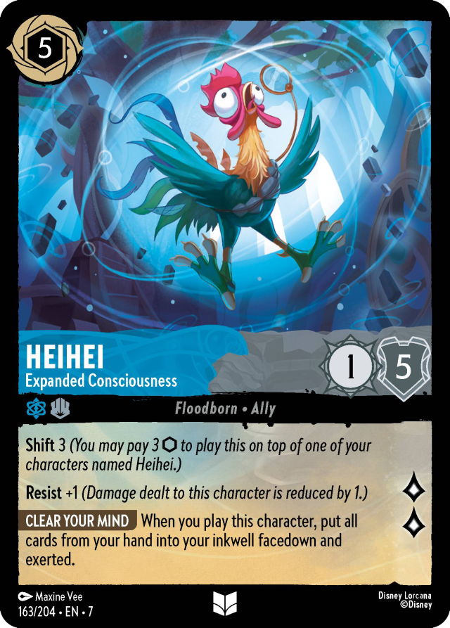 HeiHei - Expanded Consciousness - Mushu Report (Lorcana Wiki)