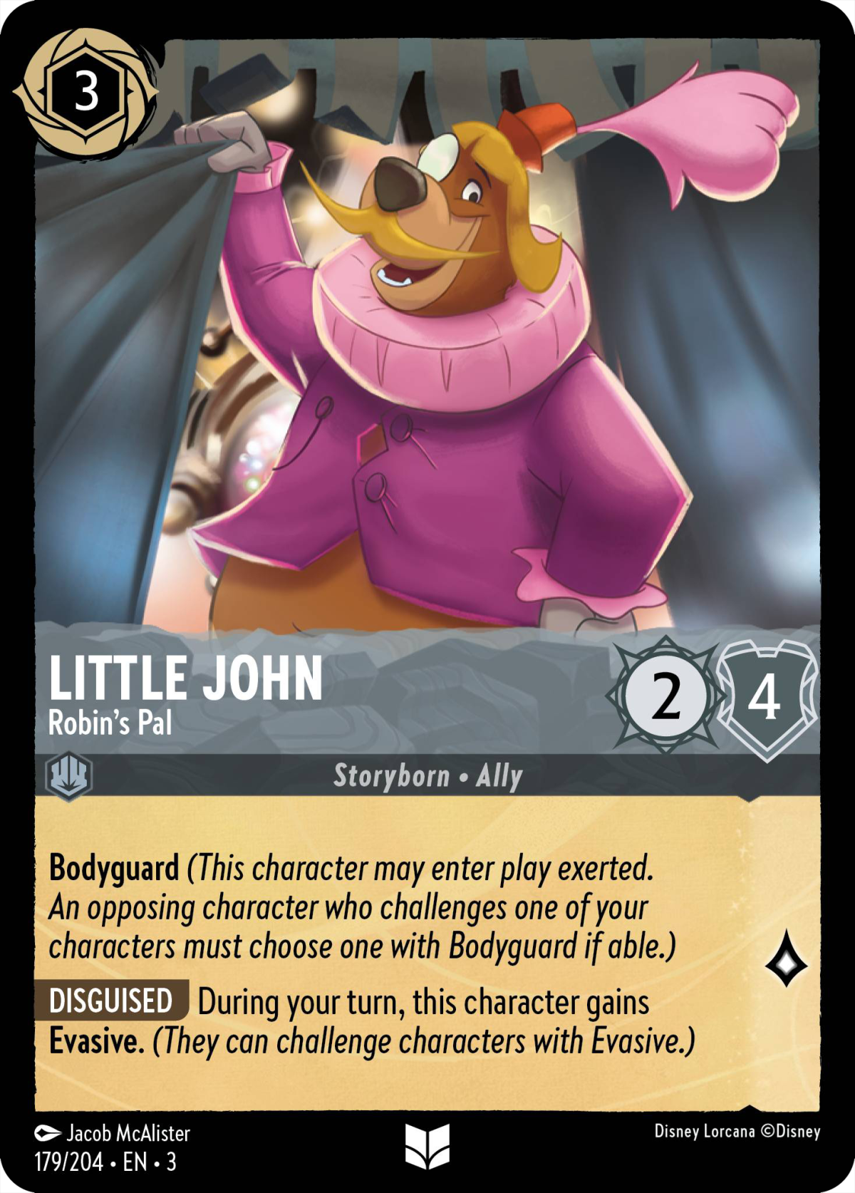Little John - Robin's Pal - Mushu Report (Lorcana Wiki)