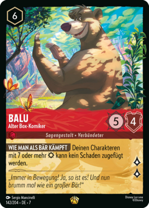 Baloo - Ol' Iron Paws - Mushu Report (Lorcana Wiki)
