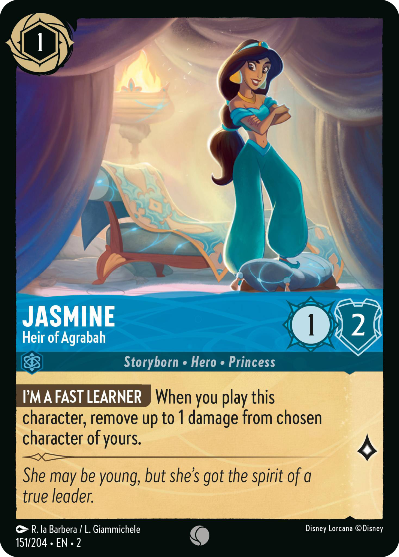 Jasmine (character) - Mushu Report (Lorcana Wiki)