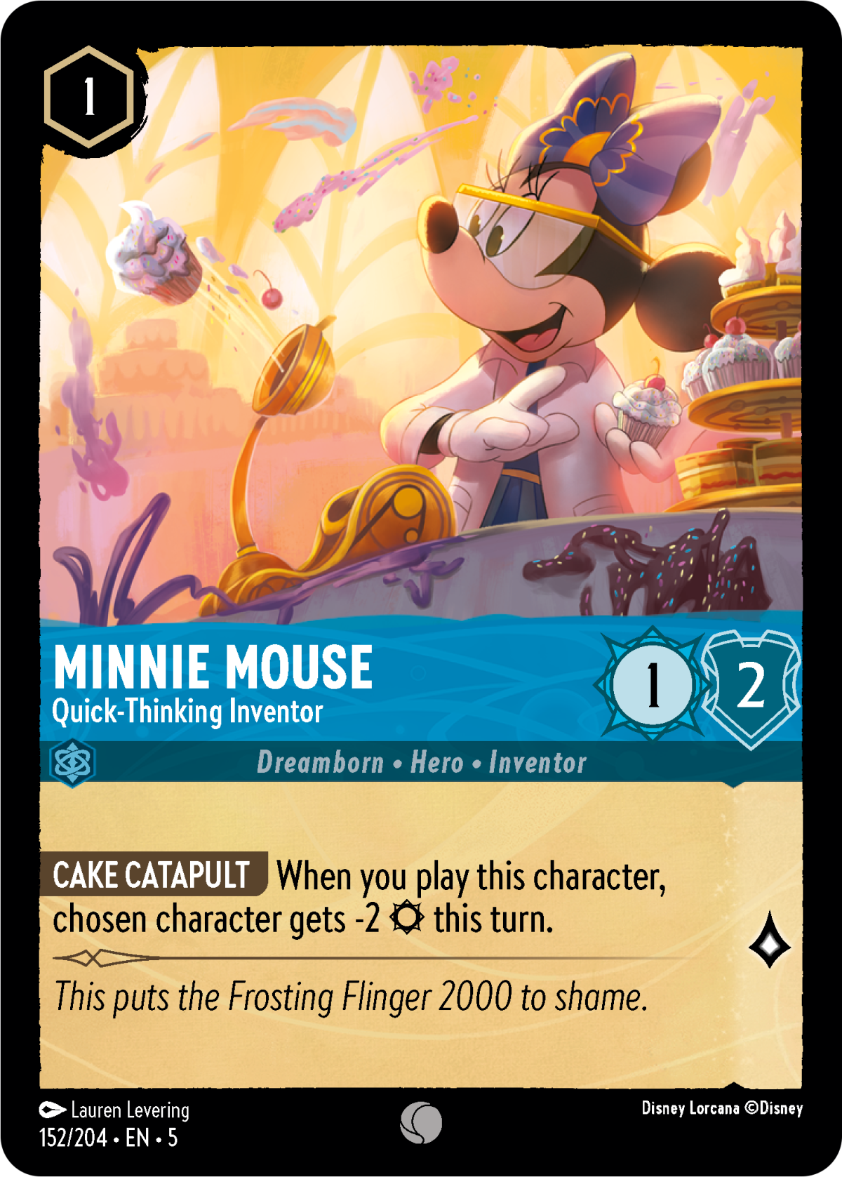 Minnie Mouse - Quick-Thinking Inventor - Mushu Report (Lorcana Wiki)