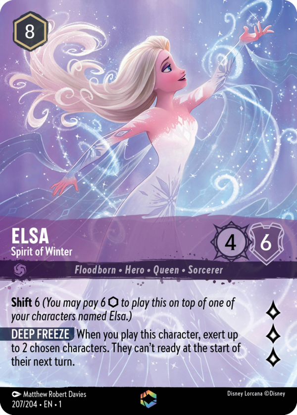 Elsa - Spirit of Winter - Mushu Report (Lorcana Wiki)