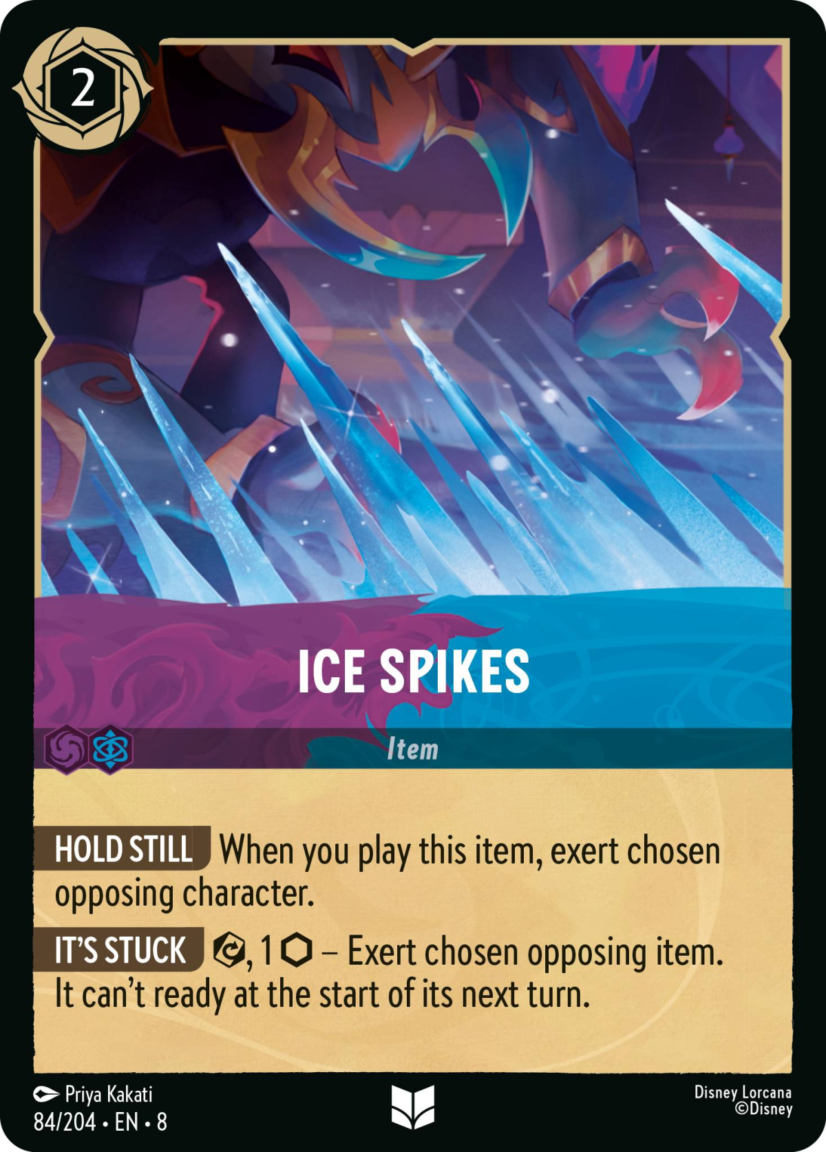 Ice Spikes - Mushu Report (Lorcana Wiki)