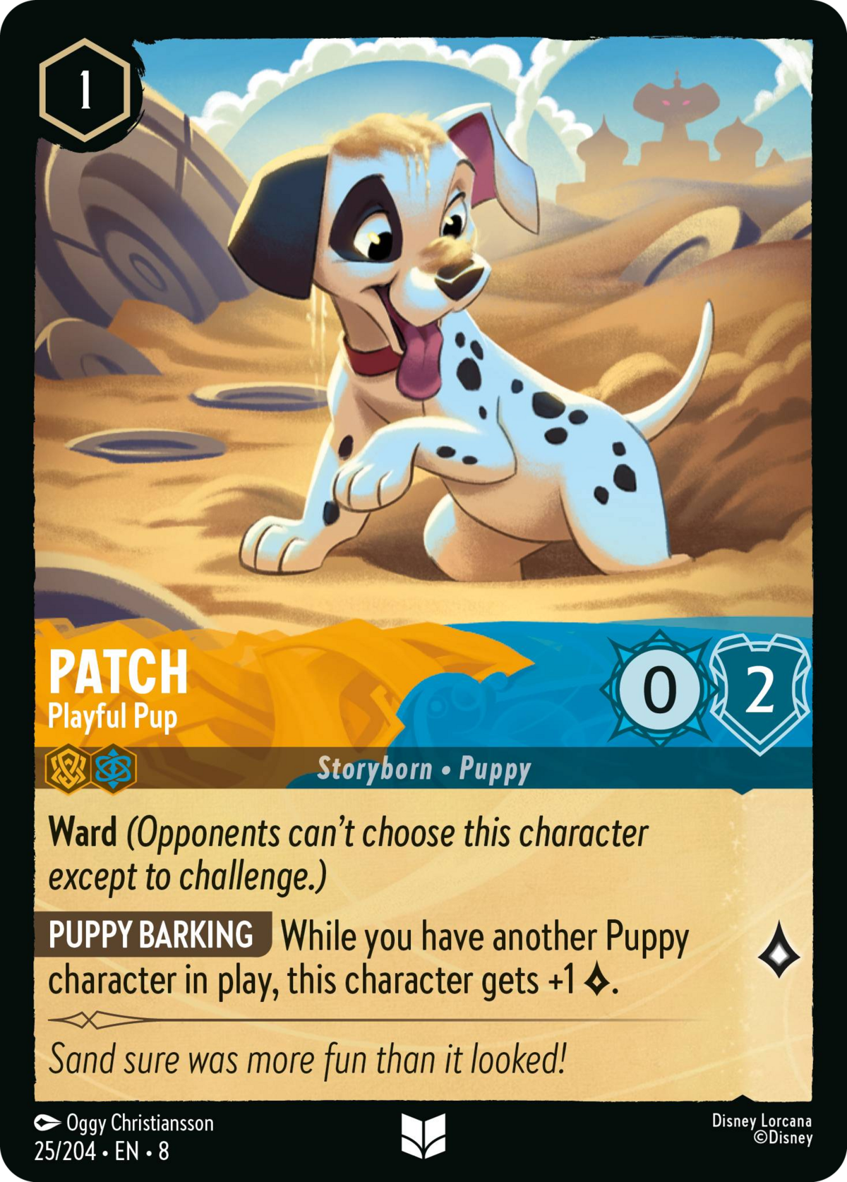Patch - Playful Pup - Mushu Report (Lorcana Wiki)