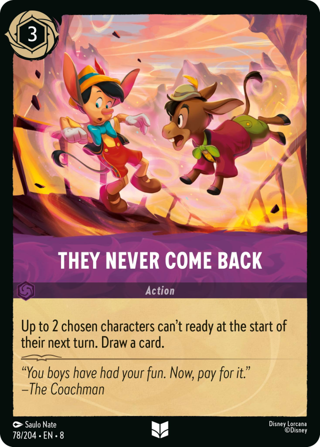 They Never Come Back - Mushu Report (Lorcana Wiki)