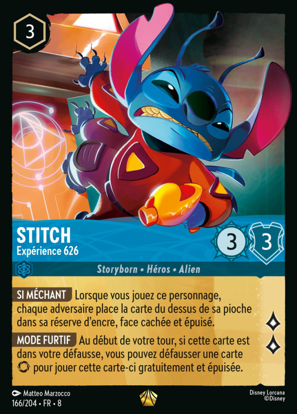 Stitch - Experiment 626 - Mushu Report (Lorcana Wiki)
