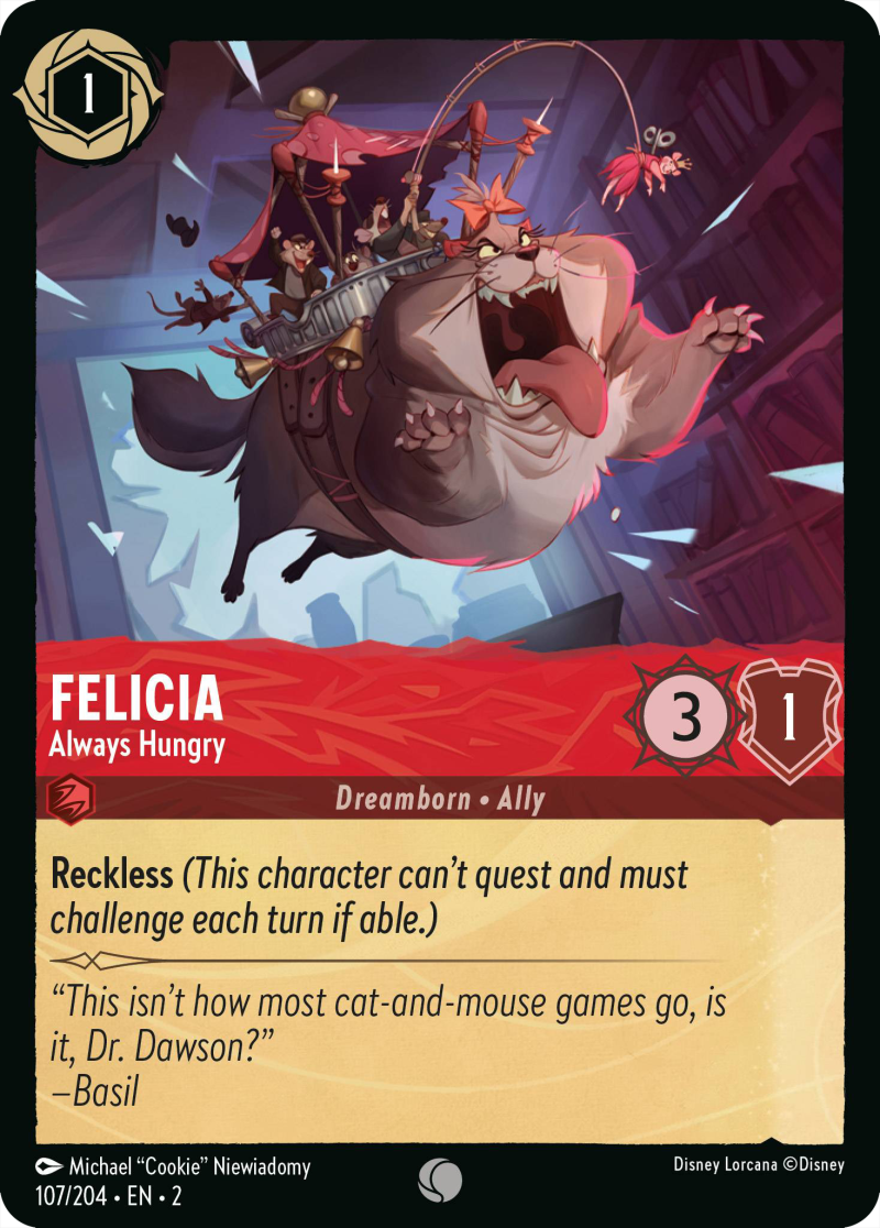 Felicia (character) - Mushu Report (Lorcana Wiki)