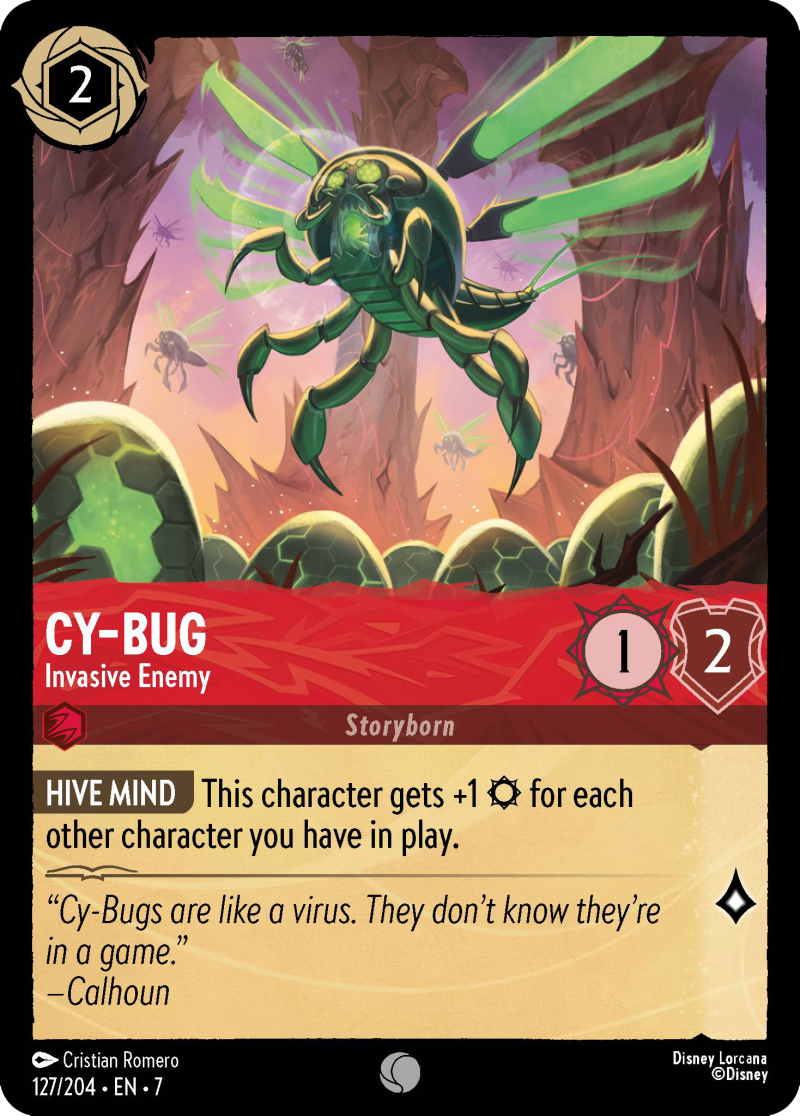 Cy‐Bug - Invasive Enemy - Mushu Report (Lorcana Wiki)