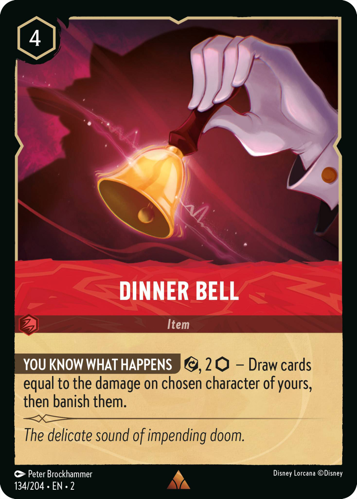 Dinner Bell - Mushu Report (Lorcana Wiki)
