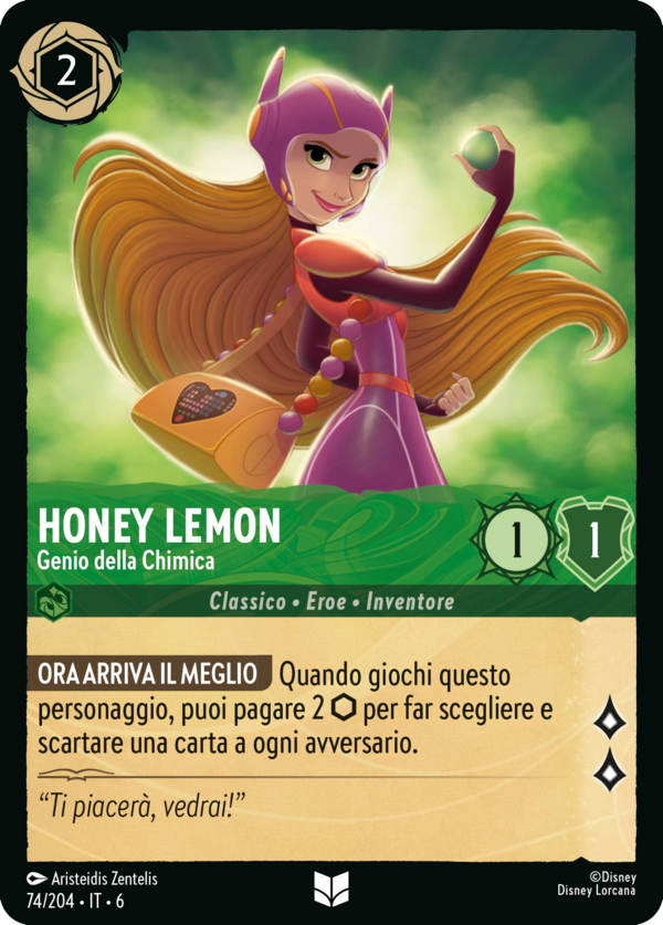 Honey Lemon - Chemical Genius - Mushu Report (Lorcana Wiki)