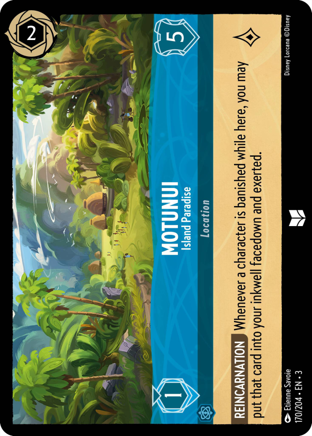 Motunui - Island Paradise - Mushu Report (Lorcana Wiki)