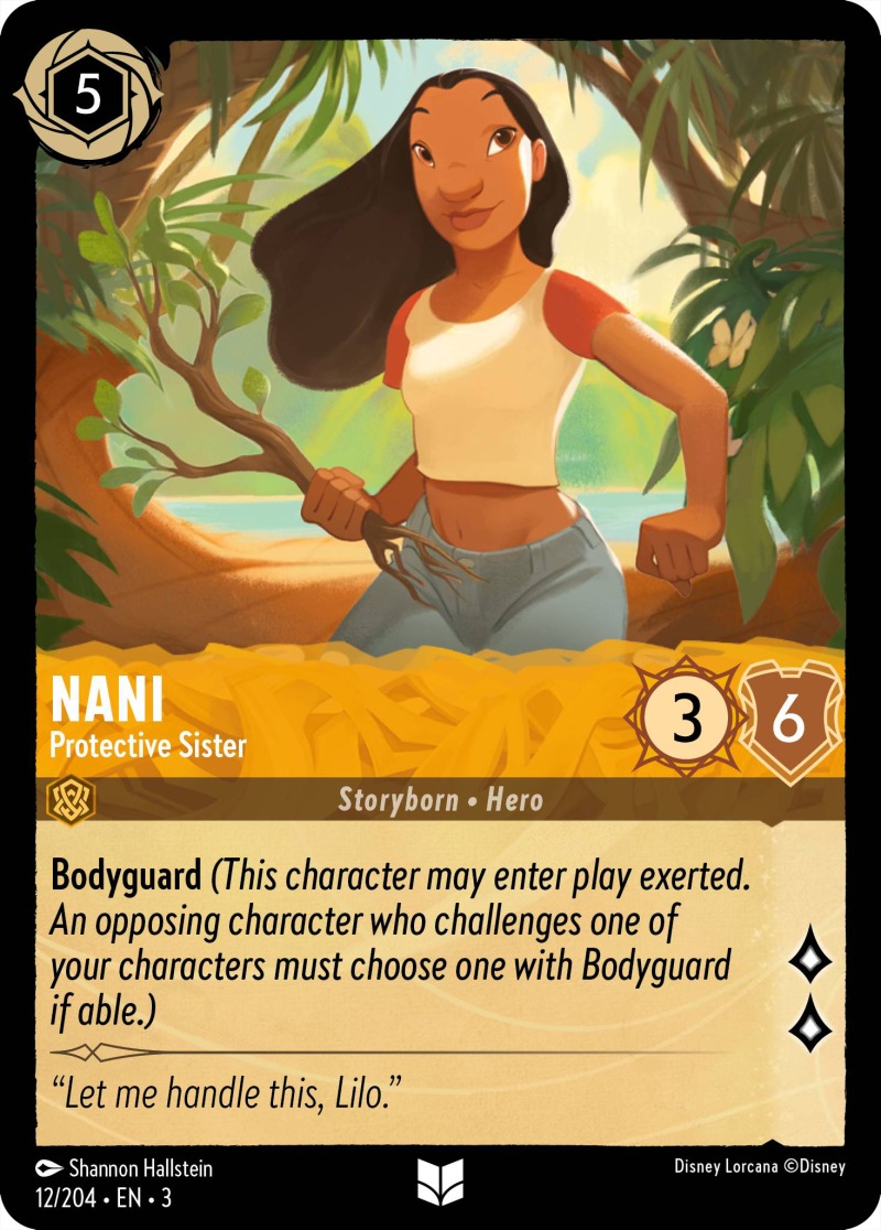 Nani - Protective Sister - Mushu Report (Lorcana Wiki)