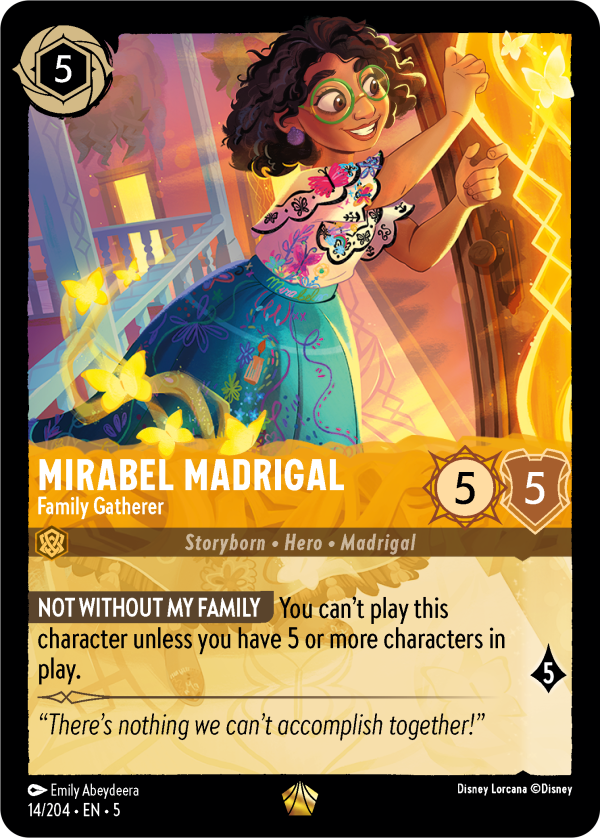 Mirabel Madrigal (character) - Mushu Report (Lorcana Wiki)