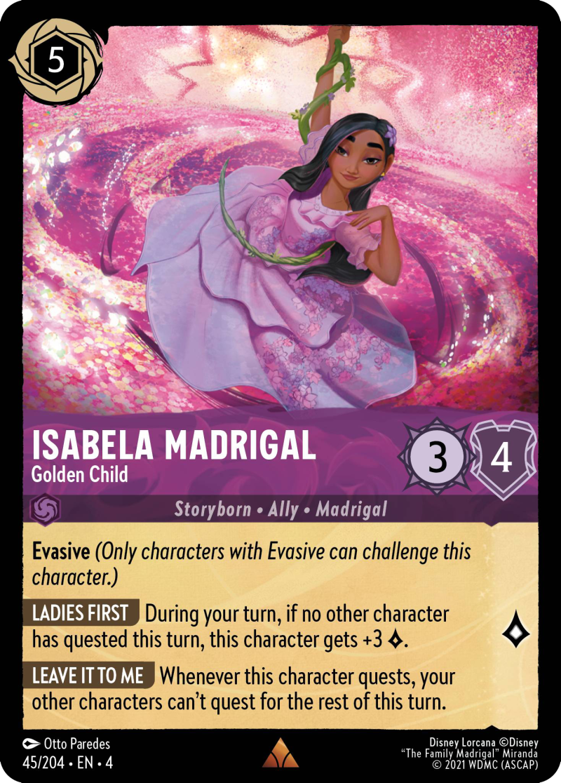 Isabela Madrigal (character) - Mushu Report (Lorcana Wiki)