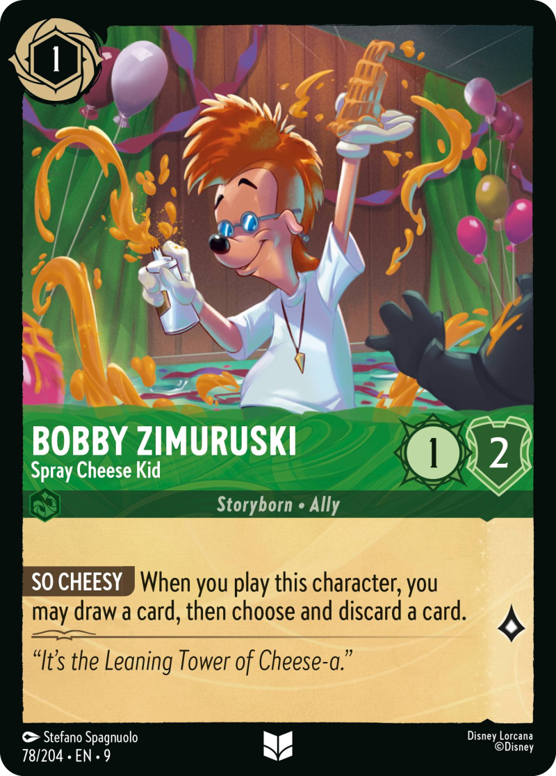 Bobby Zimuruski (character) - Mushu Report (Lorcana Wiki)