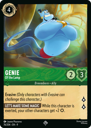 Genie (character) - Mushu Report (Lorcana Wiki)