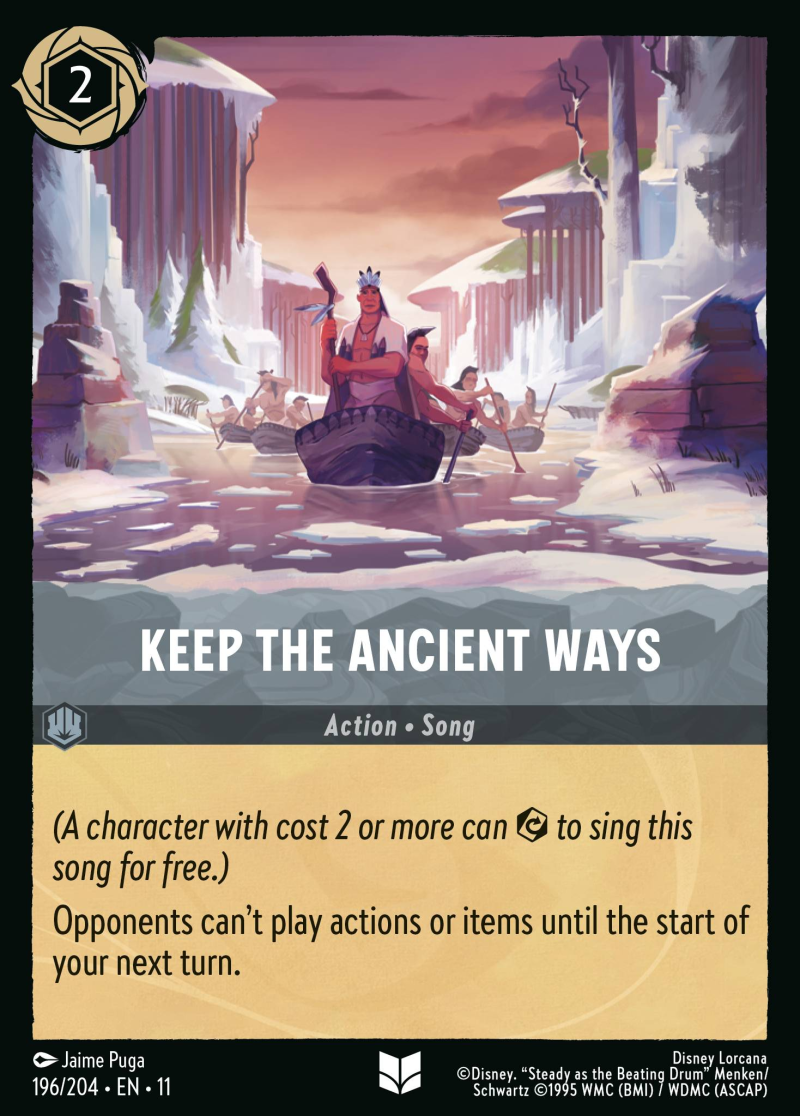 Keep the Ancient Ways - Mushu Report (Lorcana Wiki)