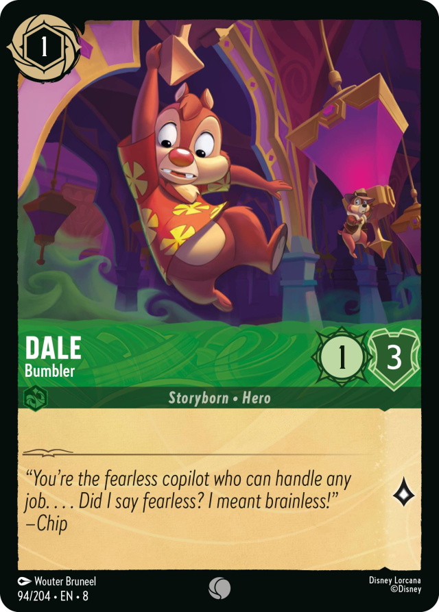 Dale (character) - Mushu Report (Lorcana Wiki)