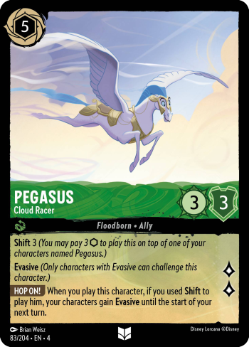 Pegasus (character) - Mushu Report (Lorcana Wiki)