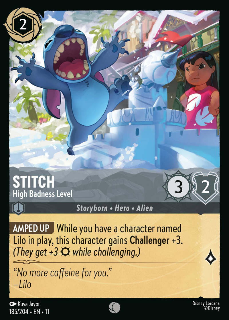 Stitch - High Badness Level - Mushu Report (Lorcana Wiki)