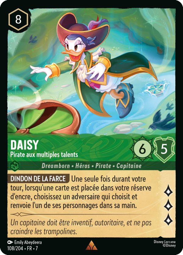 Daisy Duck - Multitalented Pirate - Mushu Report (Lorcana Wiki)