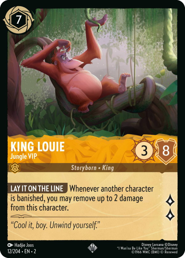 King Louie (character) - Mushu Report (Lorcana Wiki)
