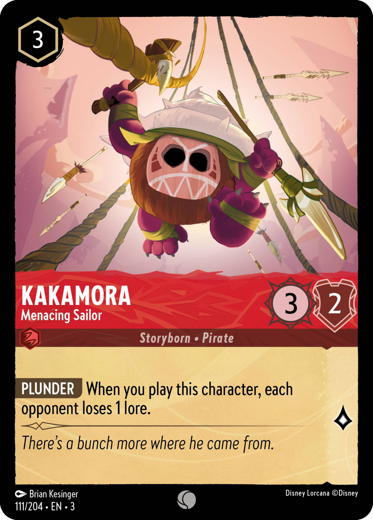 Kakamora - Menacing Sailor - Mushu Report (Lorcana Wiki)